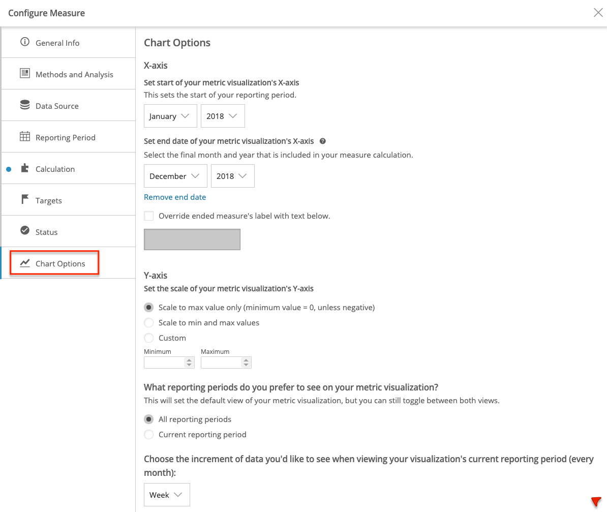 Configure a Measure – Data & Insights Client Center