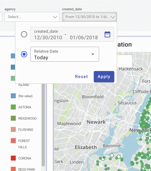 Filtering Visualizations – Data & Insights Client Center